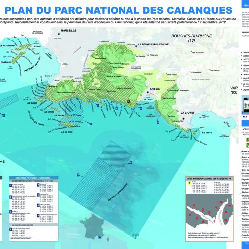 Cartothèque | Parc national des Calanques